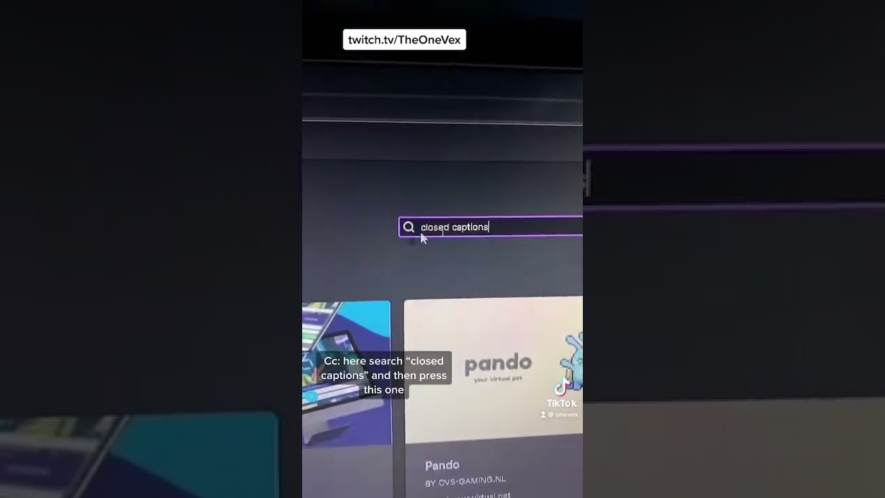 How to make streams more accessible✅ My twitch: TheOneVex #shorts #tiktok #fyp #tips #stream #twitch