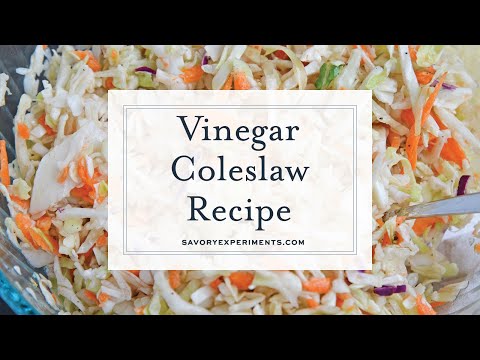 Vinegar Coleslaw