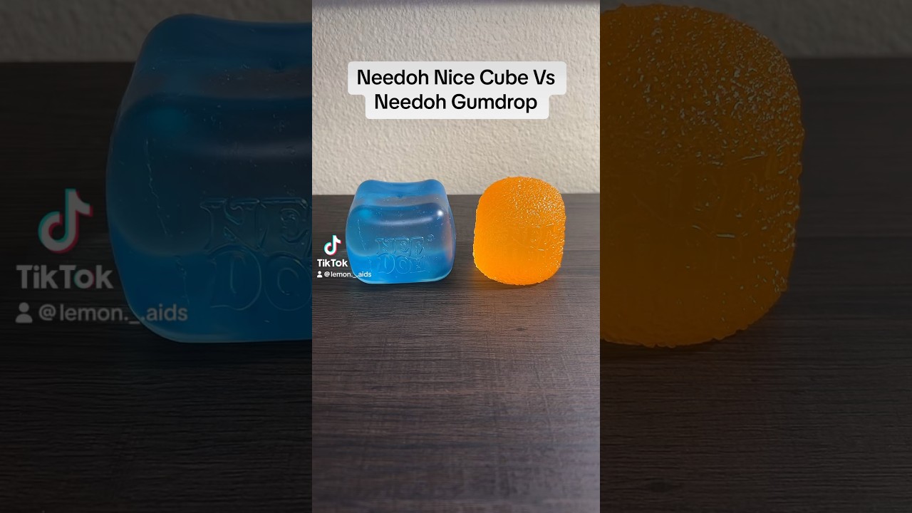 Needoh Gumdrop Vs Nice Cube