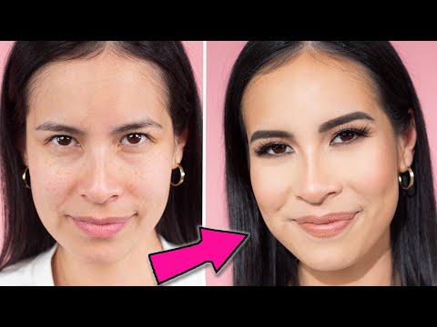 TRANSFORMING THIS NATURAL BEAUTY INTO A GOLDEN GODDESS! Full Face Client Makeup Tutorial
