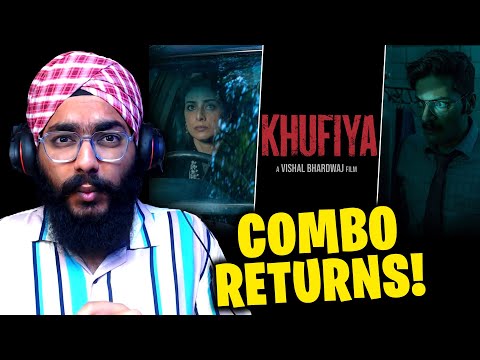 Khufiya Trailer REACTION | Vishal Bhardwaj