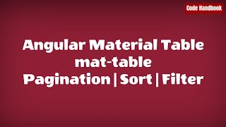 Angular + Material - データソース(mat-table)を更新する方法