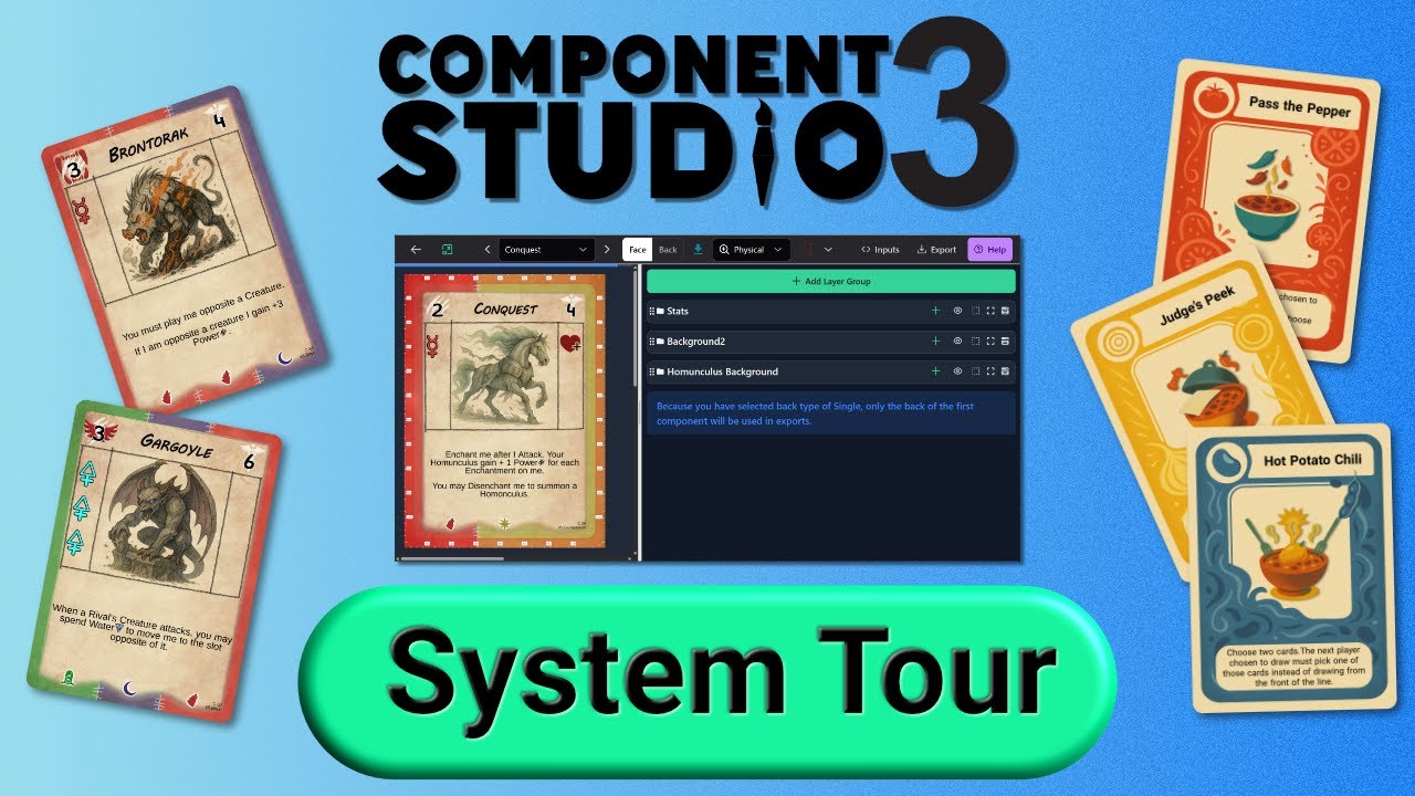 Getting Started in Component Studio 3 - System Tour