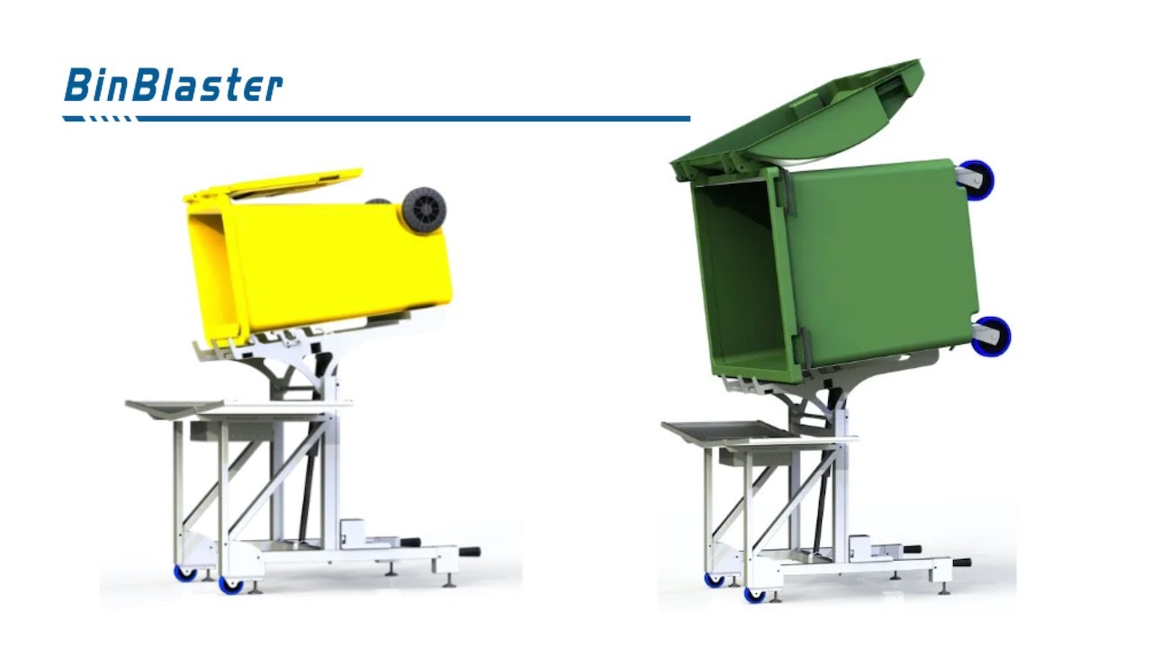 Bin Blaster, Mobile Wheelie Bin Washer
