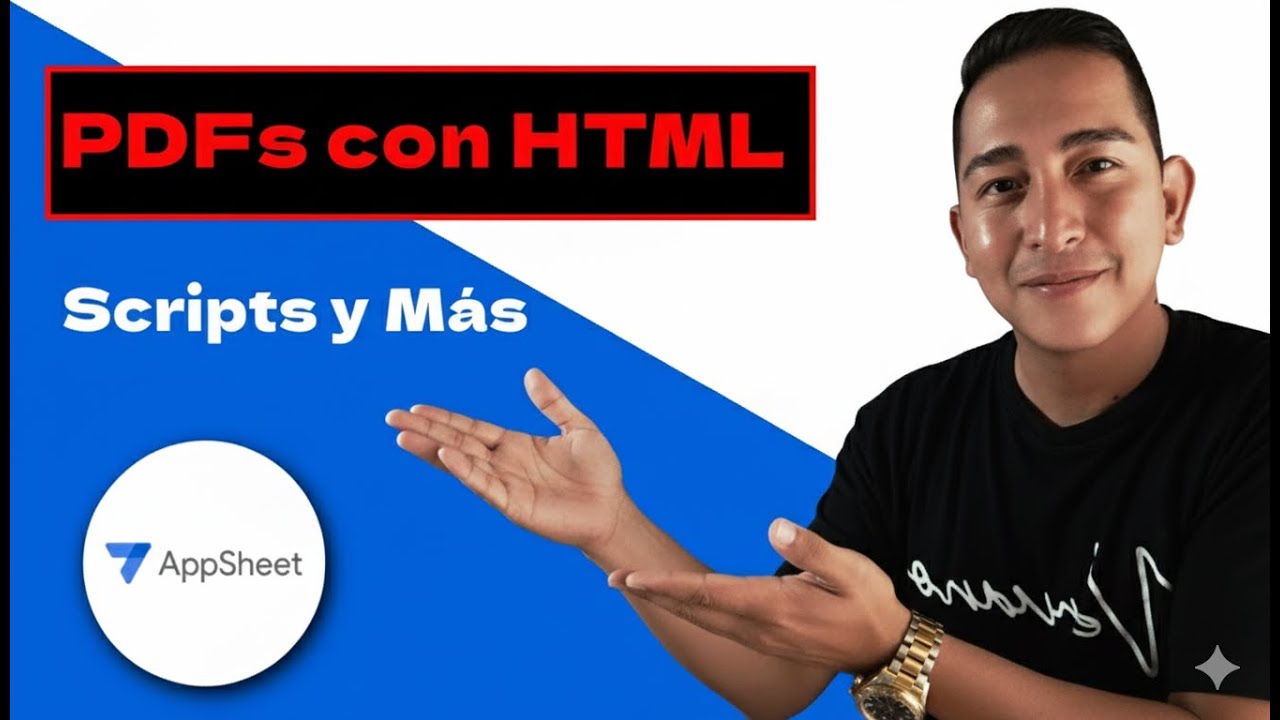 Create PDFs with HTML and CSS in AppSheet | App Scripts, Bots (AI-powered code: Gemini and ChatGPT)