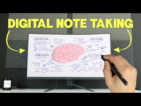 How To Take Digital Handwritten Notes on a Laptop Using a Drawing Tablet & OneNote