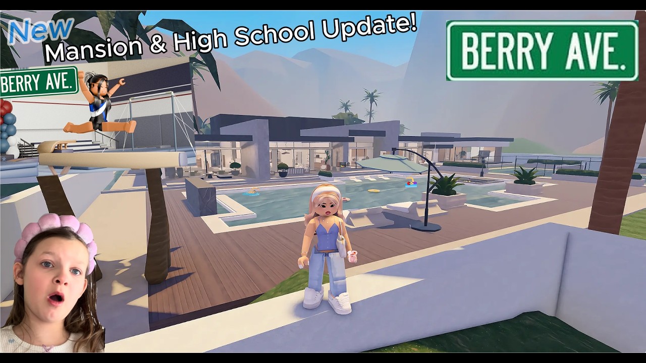 NEW! High School and HUGE Mansion Update On BERRY AVENUE ! March 2026 *ROBLOX