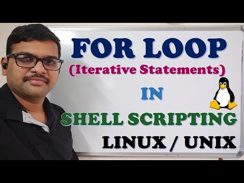 Learn ITERATIVE STATEMENTS 1 FOR LOOP IN SHELL SCRIPTING LINUX UNIX || CONTROL STRUCTURES - Mind ...