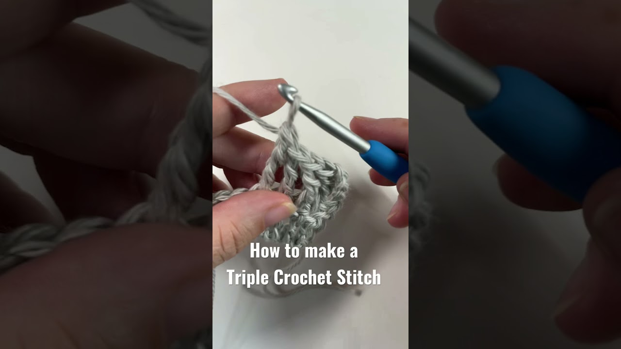 How to make a Triple Crochet Stitch