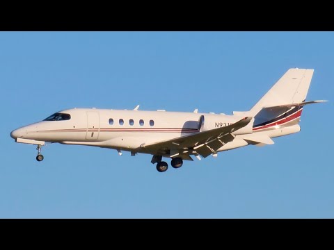 2023 (Textron) Cessna 680A Citation Latitude | Landing | New Century AirCenter (JCI/KIXD) | N931QS