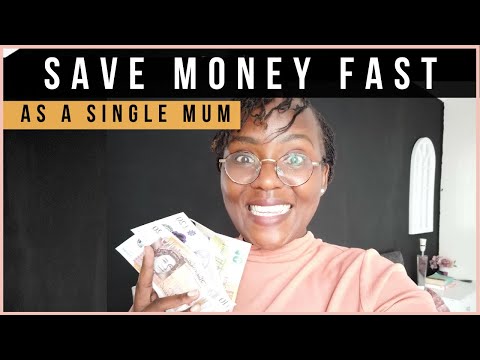 HOW TO SAVE MONEY AS A SINGLE MOM/MUM | BUDGETING AS A SINGLE MUM/MOM | SINGLE MUM MONTHLY BUDGET