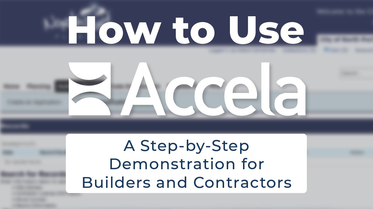 A Comprehensive Guide to Using Accela for Online Permitting in North ...