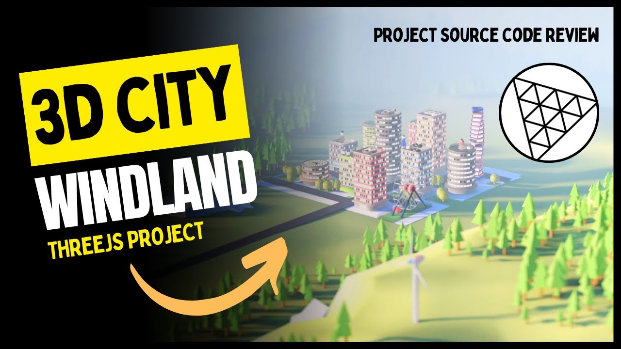 Threejs Award Winning Project Breakdown - Windland 3D Digital City - Source code review