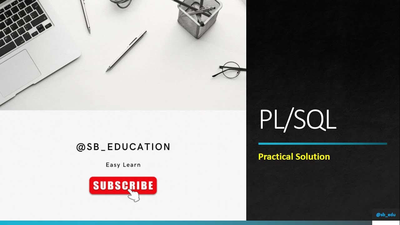 PL/SQL Practical Solution || FYBSC-IT Practical