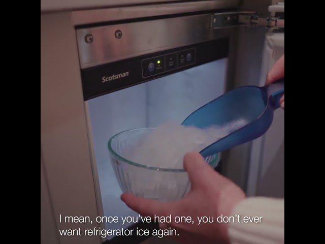 Ice Cubes Machines - SCOTSMAN ACM 86 Round Ice Cube Machine 38Kg / 24 ...