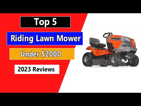Top 3 Best Riding Lawn Mower Under $2000 In 2025