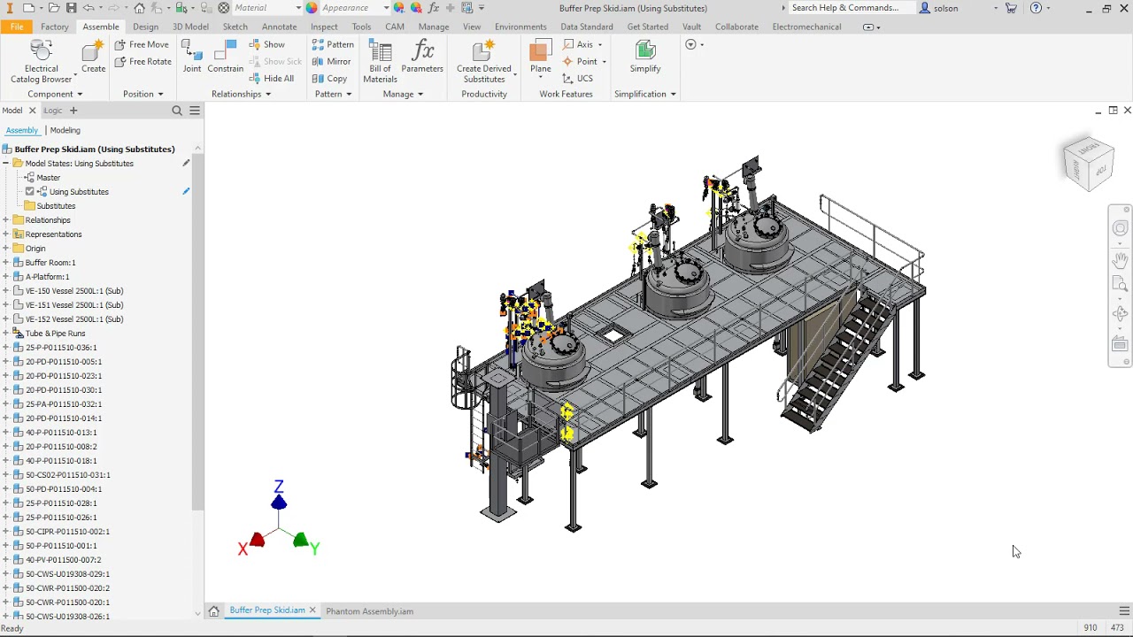 Inventor Large Assembly Management Overview