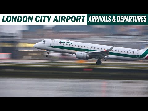 London City Airport Plane Spotting | Arrivals & Departures