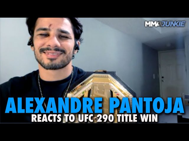 "UFC gave me everything" - Newly crowned champion Alexandre Pantoja ...