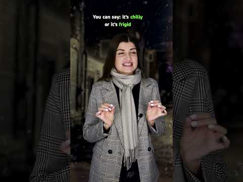 Synonyms for "Cold". Learn English Vocabulary