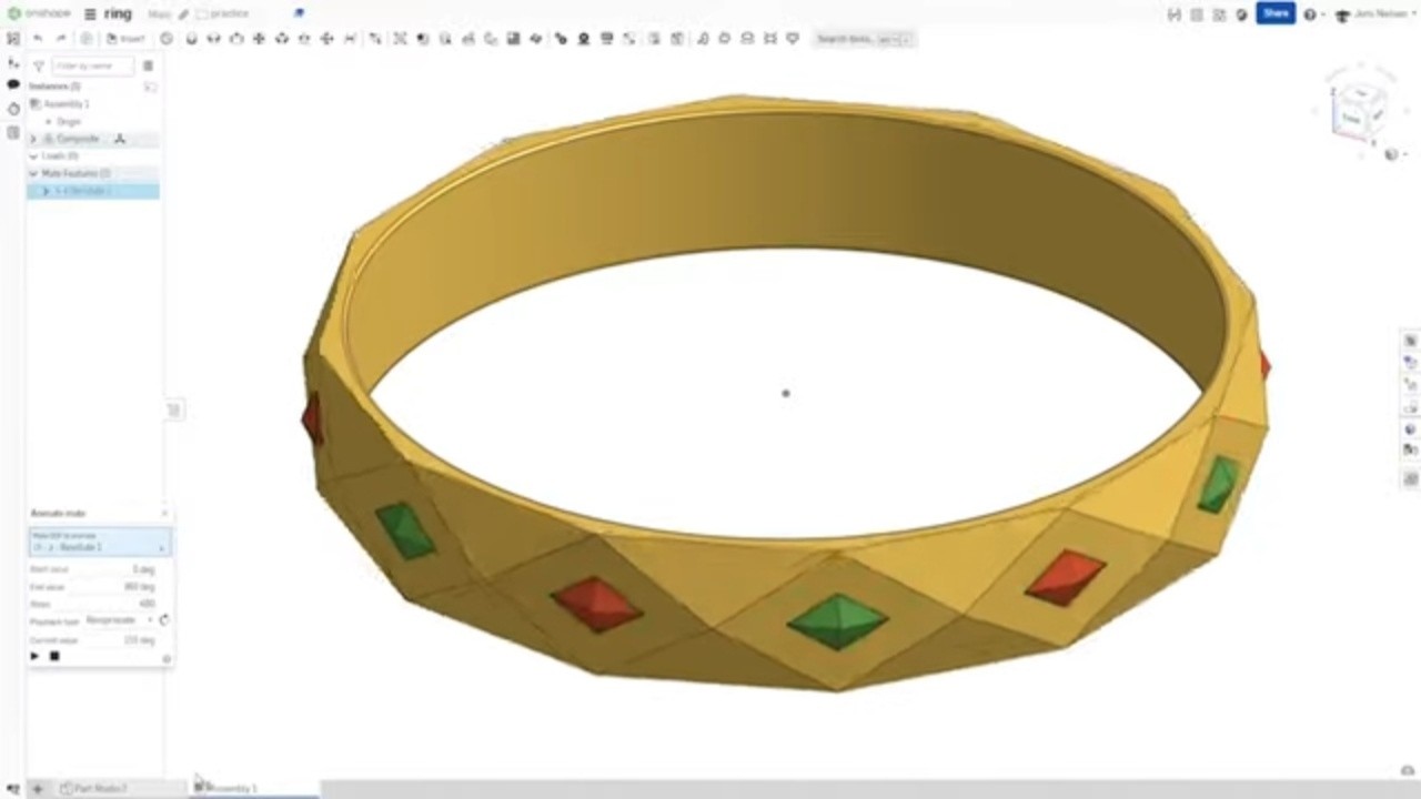 Ring the Alarm! Onshape Tutorial