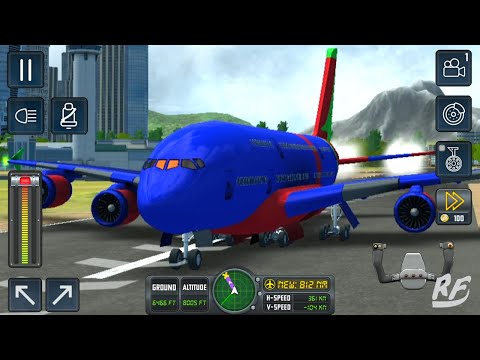 Flight Sim 2018! Flight simulator game (New Airplane unlocked)