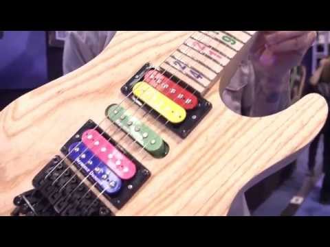 NAMM 2015 - Carvin - Jason Becker Numbers Tribute Guitar