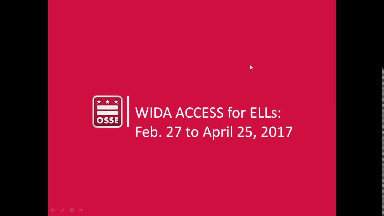 Introduction to 2017 Assessment Accommodations and Accessibility Features Webinar
