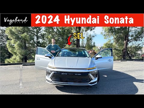 2024 Hyundai Sonata SEL REVIEW! WHAT WE GET ON THE NEW UPDATED SONATA!!
