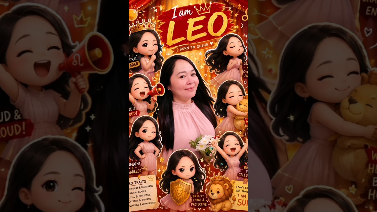 I am a Leo #capcut #aitemplate