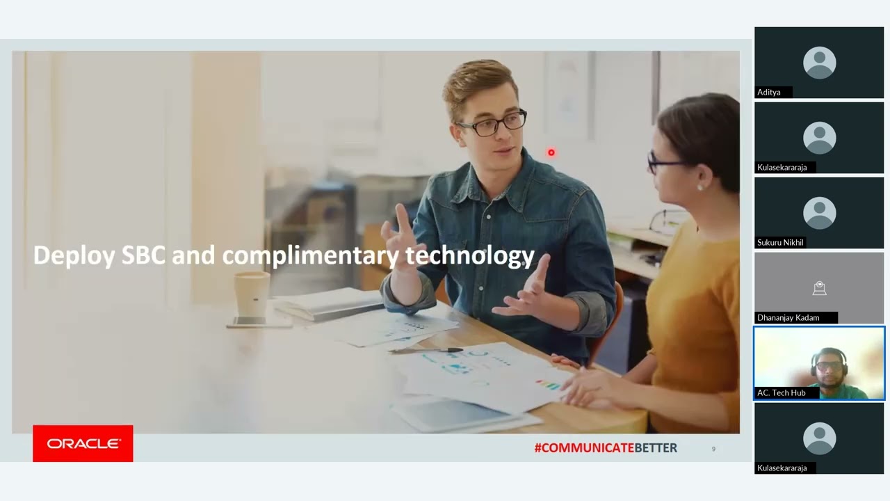 Oracle SBC Webinar