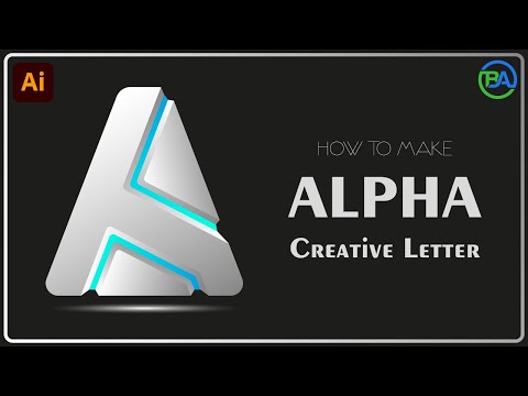 Alpha Creative Letter-Logo Design Easy Techniques For Experts & Beginners