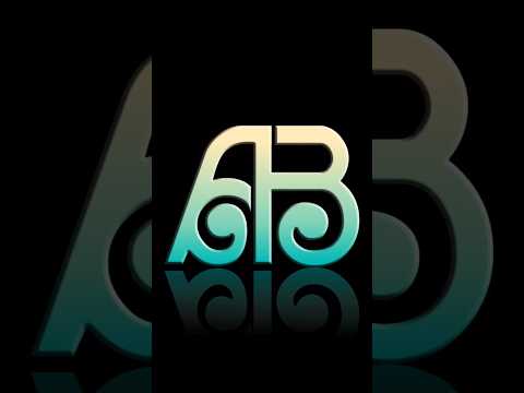 Letter AB Logo Design CorelDraw Technique for beginners #shorts #shortvideo #short
