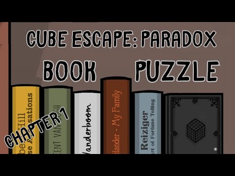 Steam Community :: Video :: Cube Escape: Paradox Chapter 1 Book Puzzle #rustylake #cubeescape