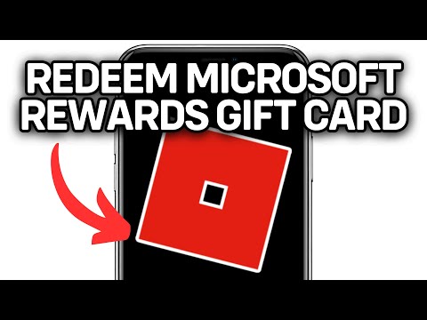 HOW TO REDEEM MICROSOFT REWARDS GIFT CARD ROBLOX 2025! (FULL GUIDE)