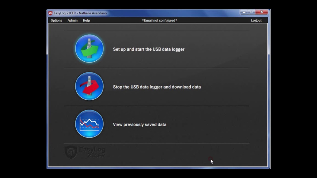 Lascar Electronics- EasyLog 21 CFR USB Data Logger Software Setup
