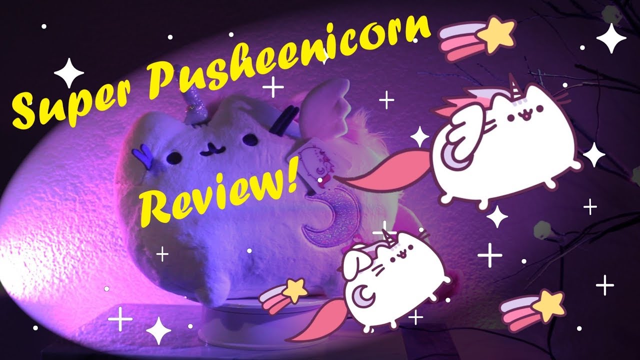 🌙 Pusheen Super Pusheenicorn Unicorn Interactive Plush Toy Review!