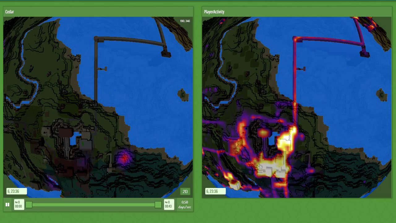 Eco WebGL Map Comparison