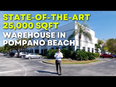 State-of-the-Art 25,000 sq ft Warehouse in Pompano Beach, Florida