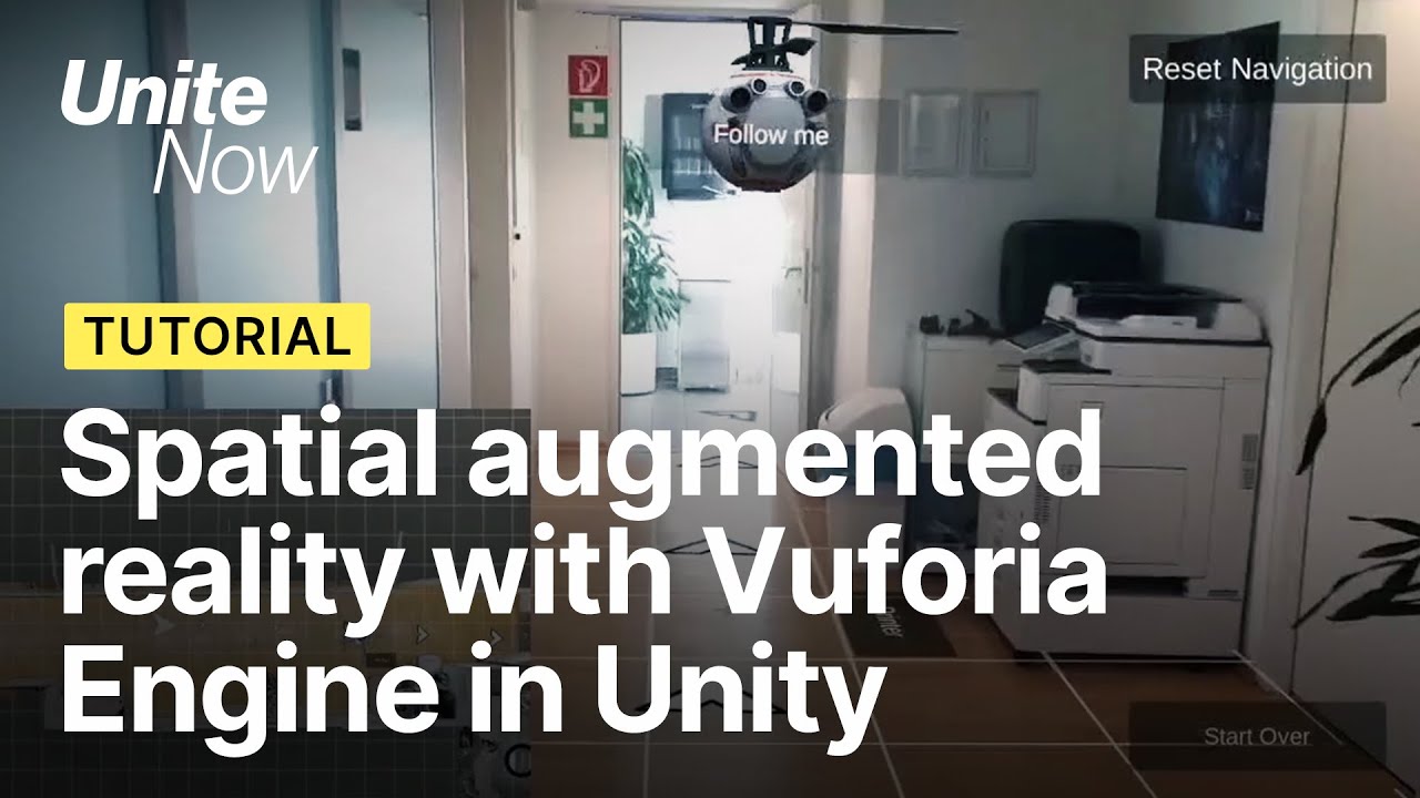 Spatial augmented reality with Vuforia Engine in Unity | Unite Now 2020