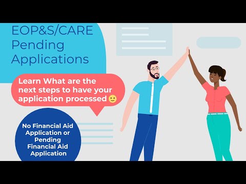 Pending Applications: No Financial Aid Application or Pending Financial Aid Application
