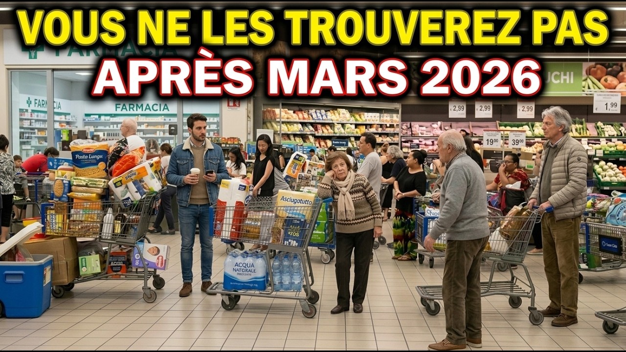 These 10 Supermarket Products Will Be IMPOSSIBLE TO FIND Before the End of March 2026