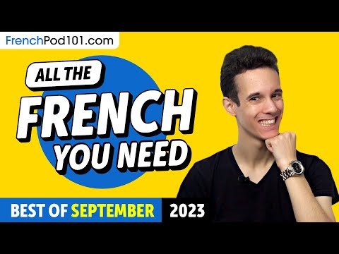 Your Monthly Dose of French - Best of September 2023