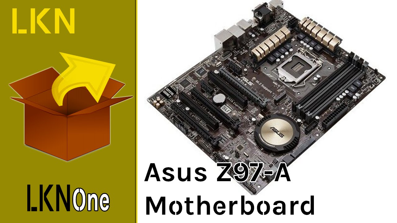 Unboxing of ASUS Z97-A Motherboard with USB 3.1