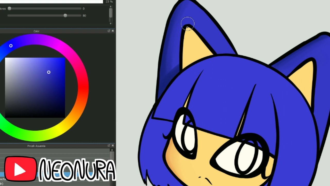ANKHA | SpeedPainting | Neonura
