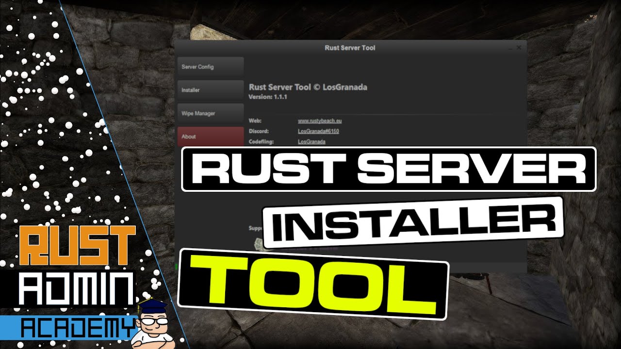 FREE EASY RUST SERVER INSTALLER TOOL | ®️ Rust Admin Academy Tutorial 2021 | CodeFling.com