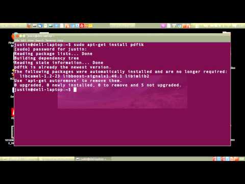 how to join 2 or more pdf files together seamlessly in linux - easy via the terminal!