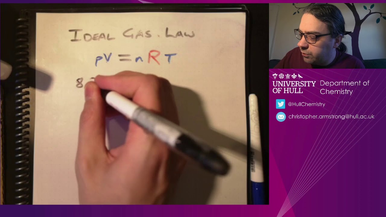 The Ideal Gas Law with a Spreadsheet