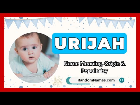 Urijah - Baby Boy Name Meaning, Origin & Popularity - RandomNames.com