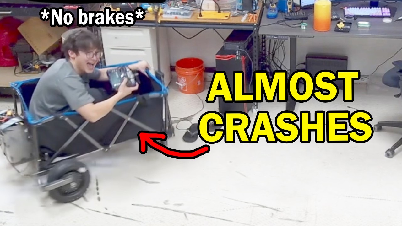 Michael Reeves Makes The Go Kart Too Dangerous